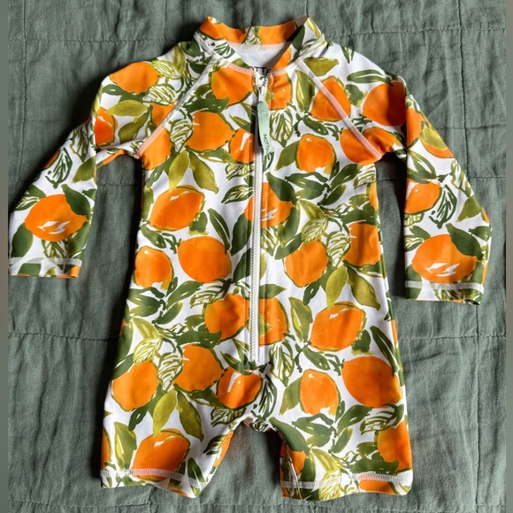Mott50 | Swim | Mott5 Mini Taylor Baby Rash Guard Leorangerie | Poshmark